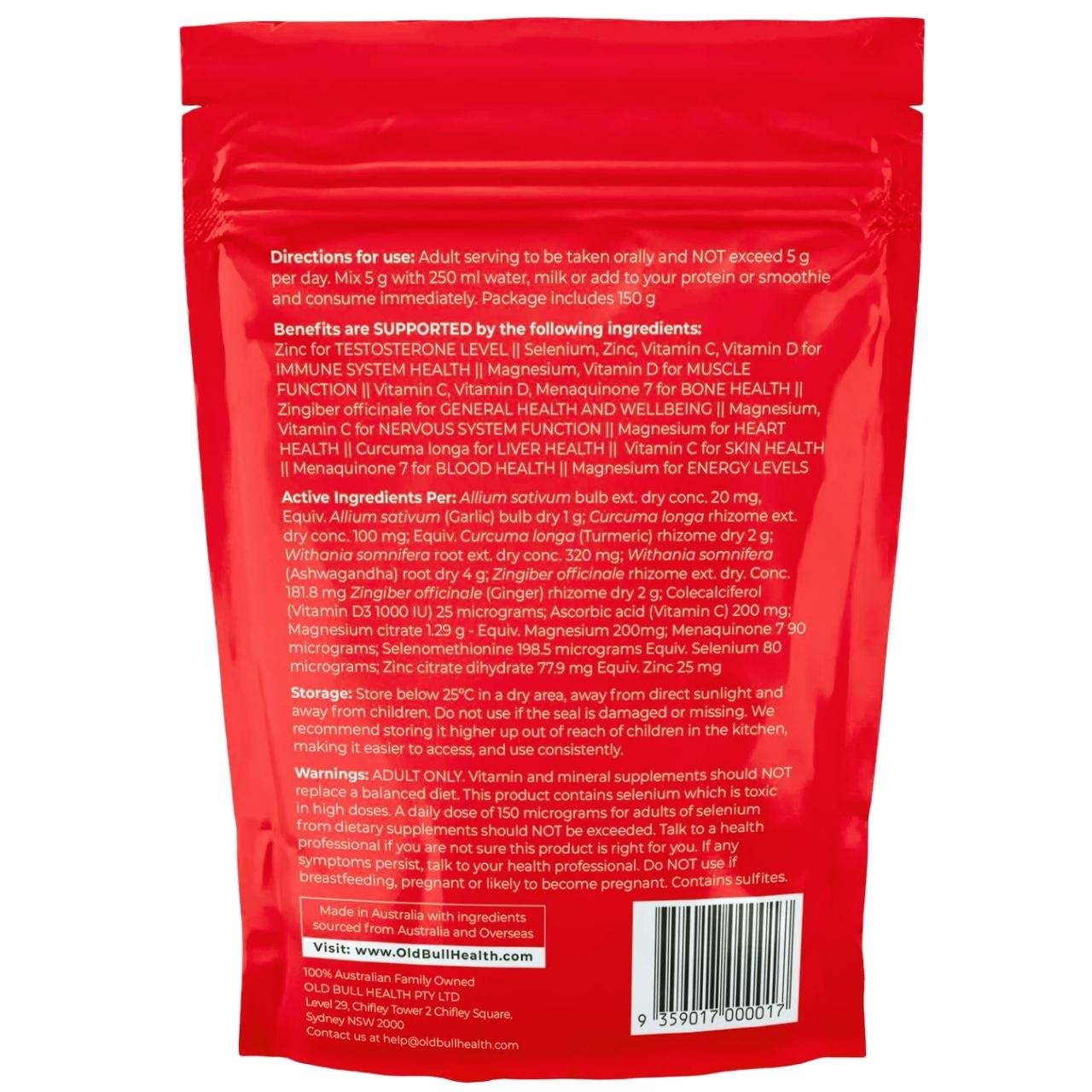 Old Bull Health | Discover Old Bull Health Powder Supplements