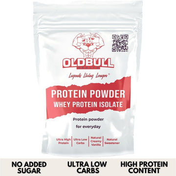 Whey Protein Isolate Powder 1kg | Old Bull Health