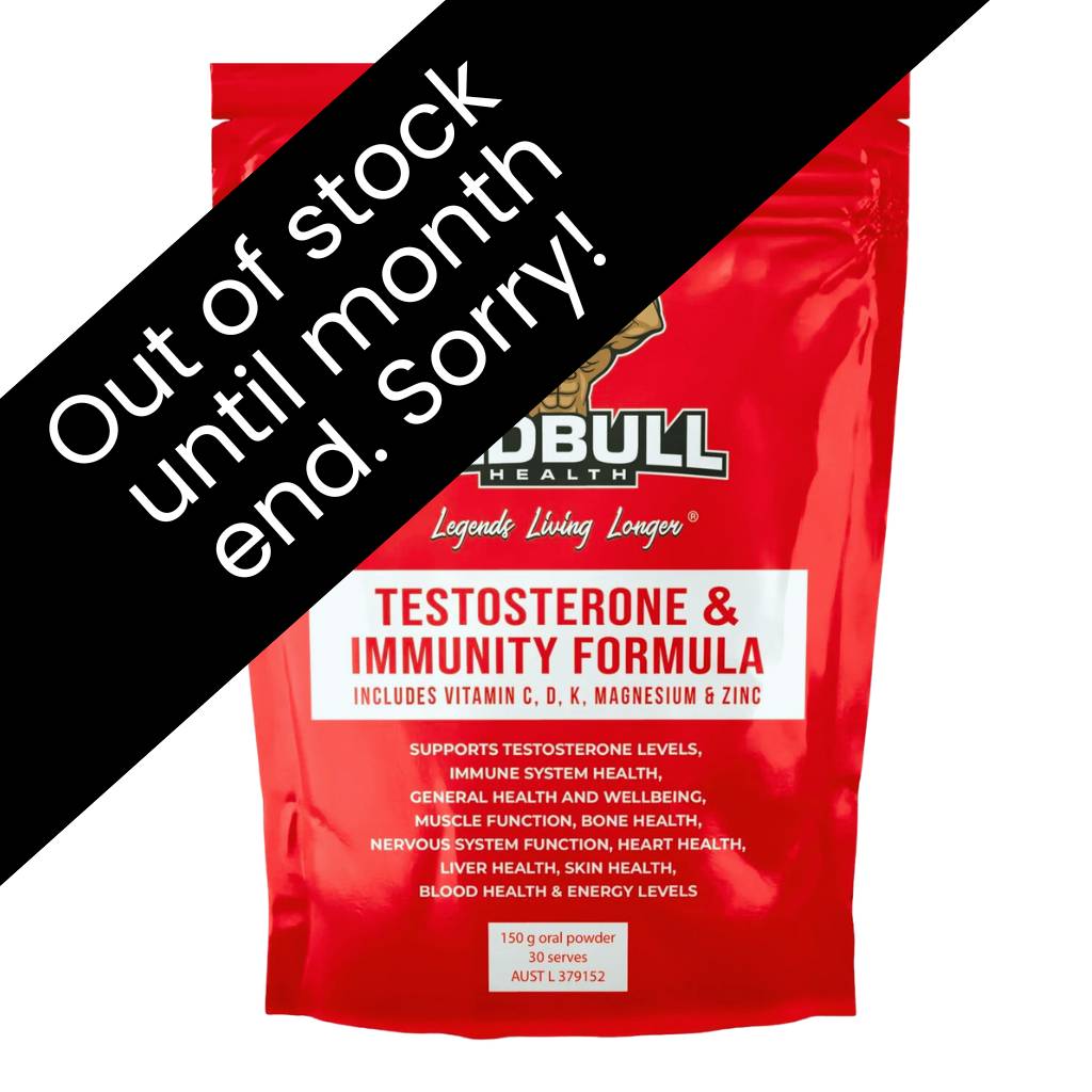 Testosterone & Immunity Formula - 150g | Old Bull Health