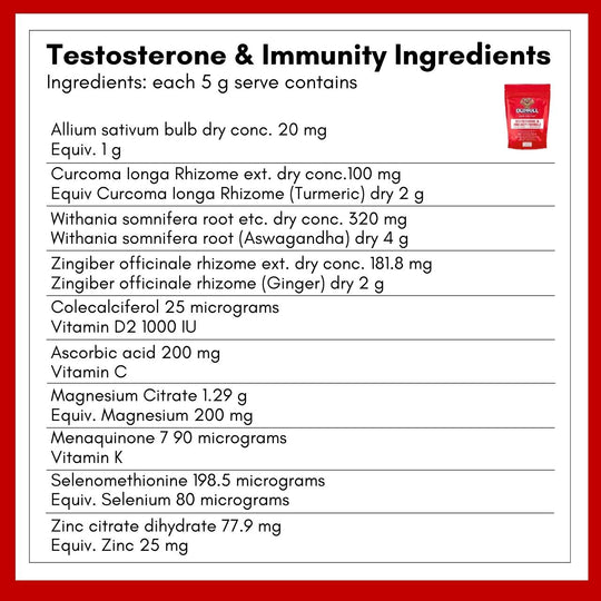 3 Pack Testosterone & Immunity Formula (Free Delivery) – Old Bull Health